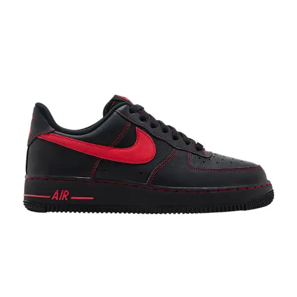 Nike Air Force 1 '07 Lv8 Bred Sneakers - Black