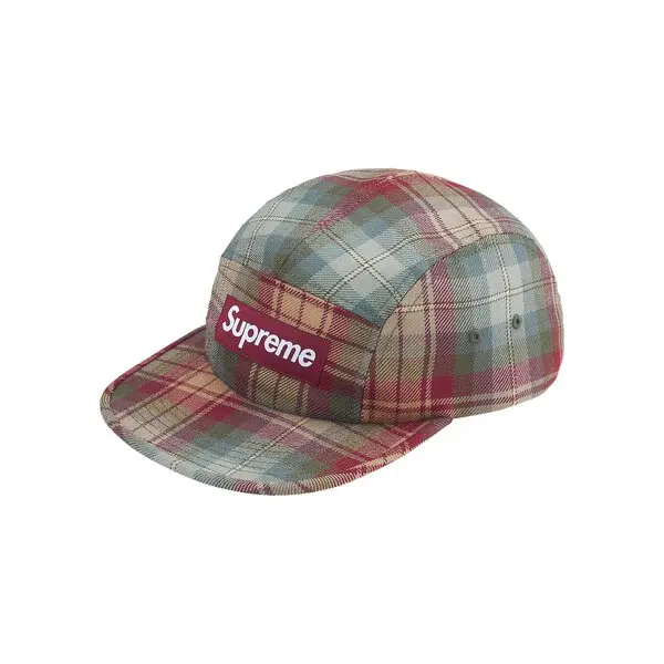 Supreme Lochcarron Camp Cap - Green
