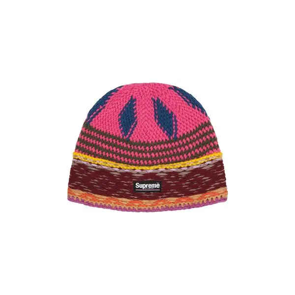 Supreme Diamond Beanie - Pink