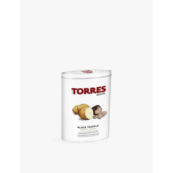 TORRES Black Truffle Crisps Tin 40g