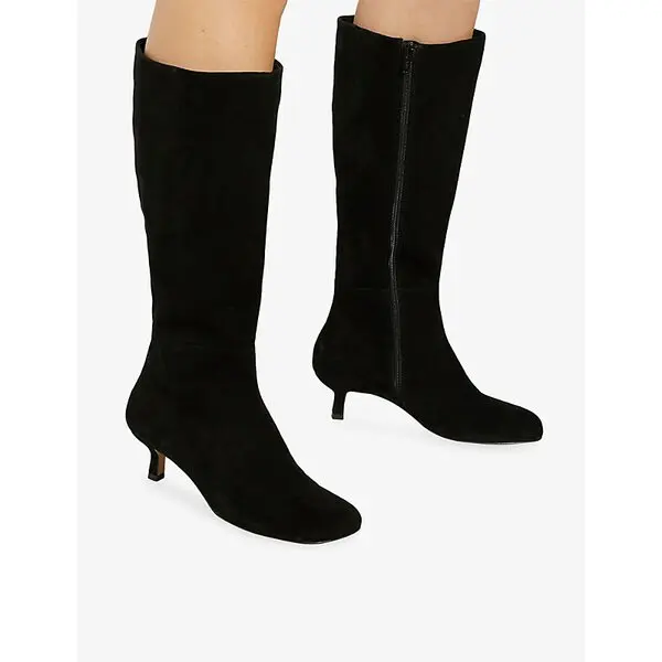 DUNE Searing Heeled Knee-high Boots