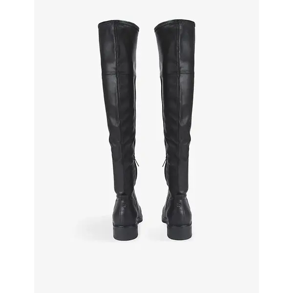 Kurt Geiger Tisha 2 Flat Knee-high Boots - Black