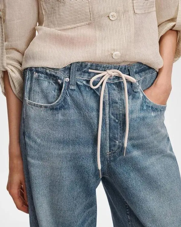Rag & Bone Miramar Terry Wide-leg Jeans - Ellis