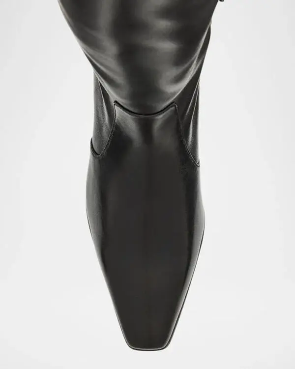 STUART WEITZMAN Stassi Leather Knee-high Boots