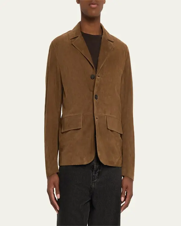 FRAME Suede Blazer