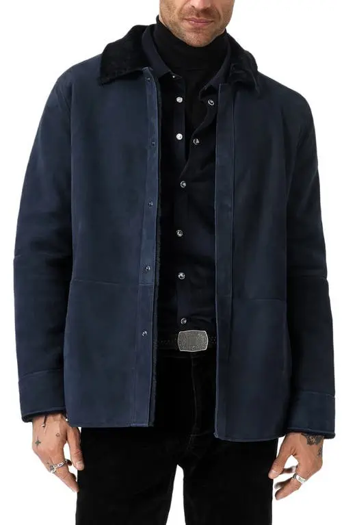 John Varvatos Essex Suede Jacket