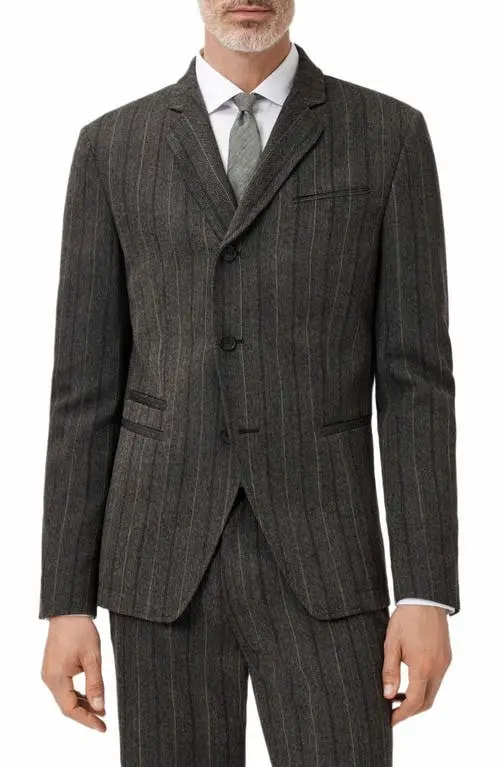 John Varvatos Silo Stripe Wool Blazer