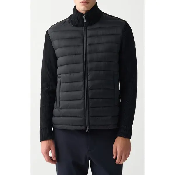 COLMAR Legacies Water Resistant Mixed Media Jacket - Black