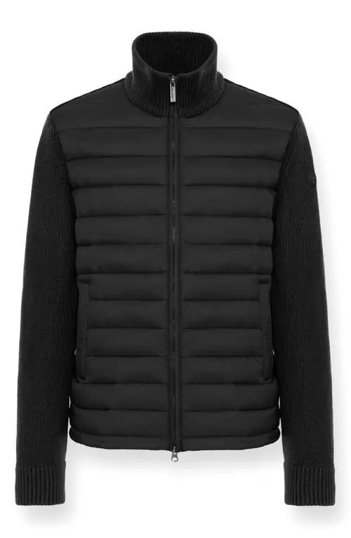 COLMAR Legacies Water Resistant Mixed Media Jacket - Black