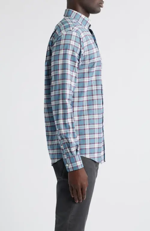 Johnnie-o Feldy Plaid Stretch Button-down Shirt