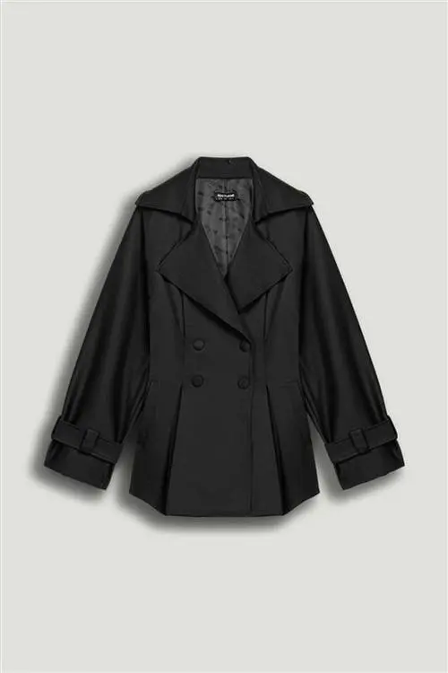 NOCTURNE Belted Trench Coat