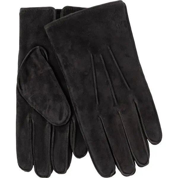 Polo Ralph Lauren Suede Gloves - Black