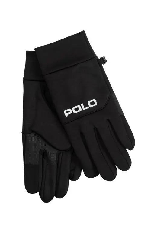 Polo Ralph Lauren Washable Commuter Touch Gloves - Black