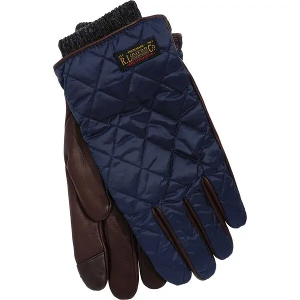 Polo Ralph Lauren Quilted Field Gloves - Classic Navy