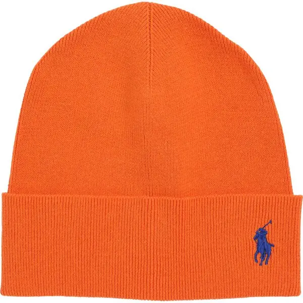 Polo Ralph Lauren Cotton Beanie - Bedford Orange