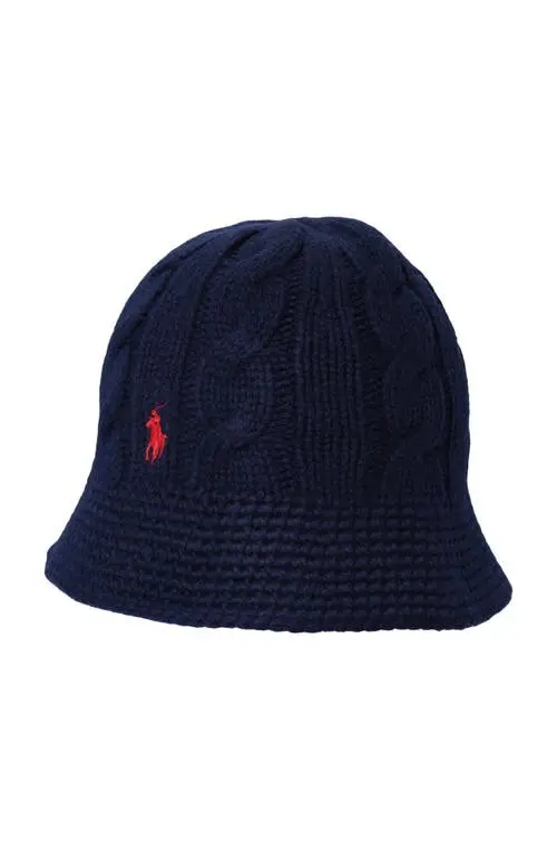 Polo Ralph Lauren Cable Knit Bucket Hat