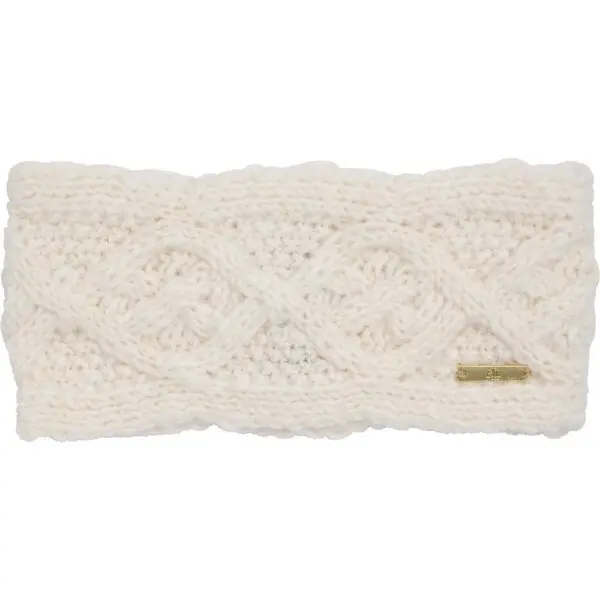 Ralph Lauren Large Cable Knit Headband - Cream