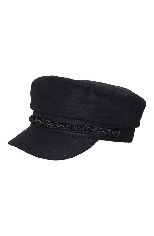 Ralph Lauren Wool Brim Cap - Black