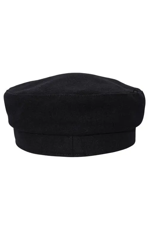 Ralph Lauren Wool Brim Cap - Black