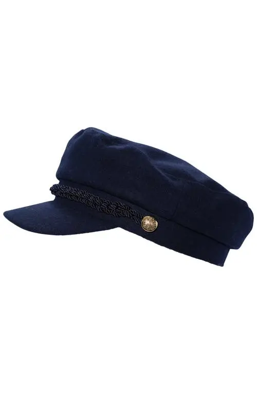 Ralph Lauren Wool Brim Cap - Navy