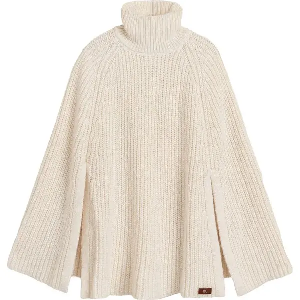 Ralph Lauren Knit Cape - Cream