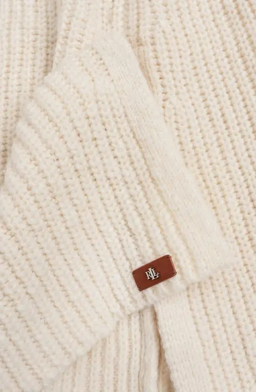 Ralph Lauren Knit Cape - Cream