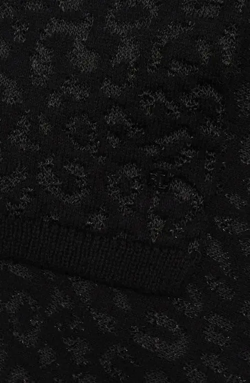 Ralph Lauren Ocelot Knit Scarf