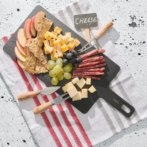 CUISIPRO Fiber Wood Paddle Cutting Board - Slate