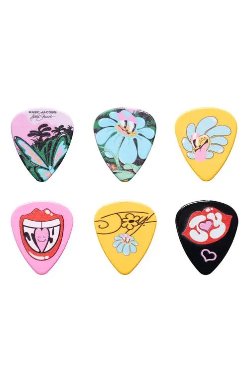 Gibson X Marc Jacobs Joy Set Of 6 Guitar Picks - Yellow
