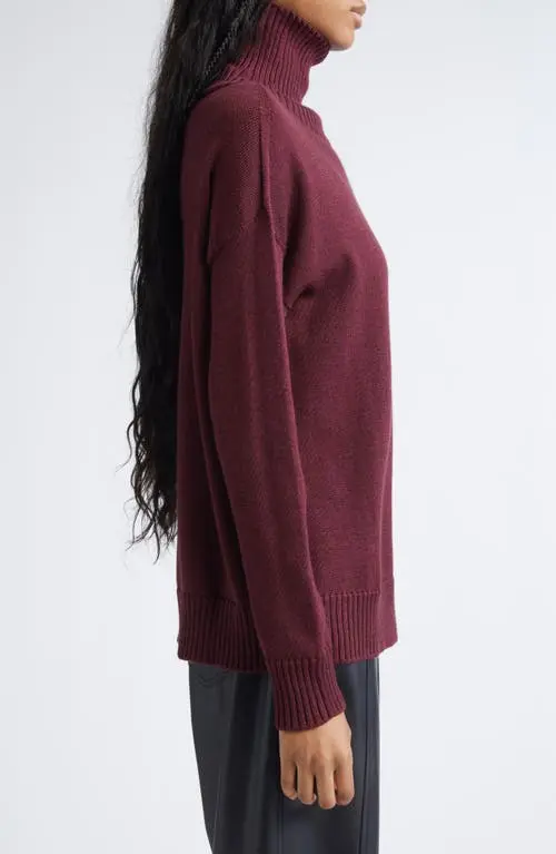 MM BY MAX MARA Mino Virgin Wool Turtleneck Sweater