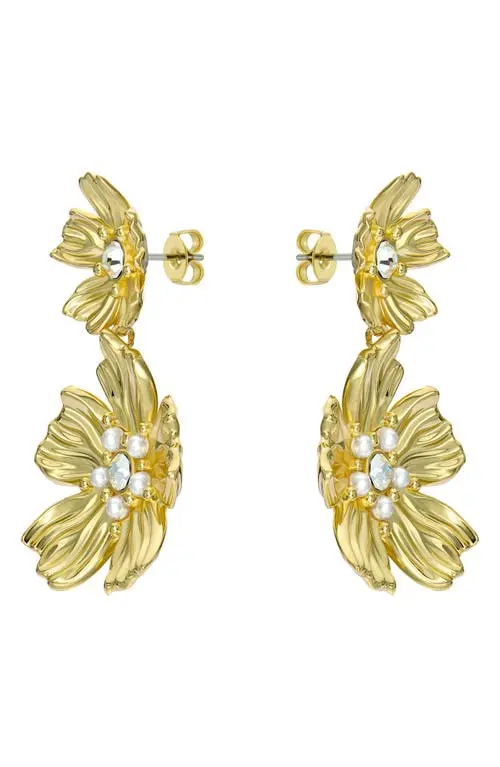 Ted Baker London Pettala Flower Statement Drop Earrings