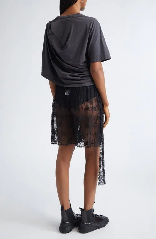 Collina Strada Eva Lace Trim T-shirt