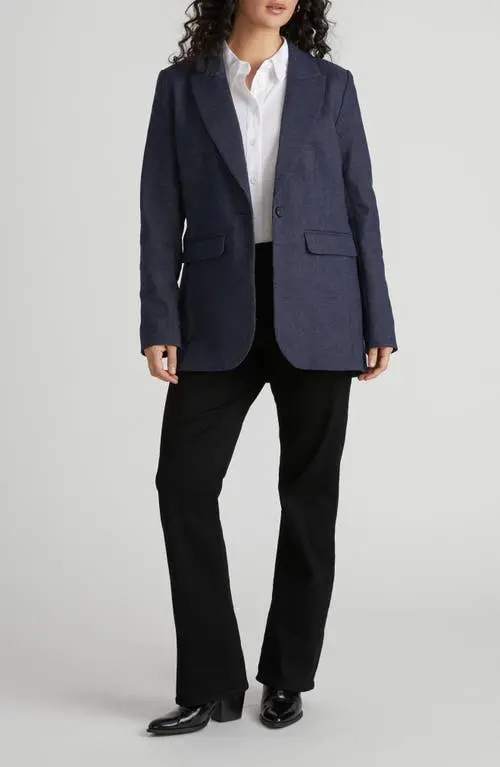 Universal Standard Denim Blazer