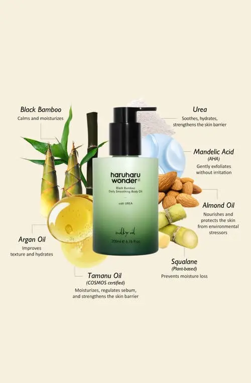 HARUHARU WONDER Black Daily Smoothing Body Oil - None