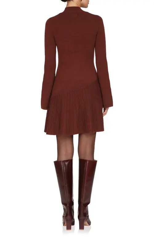 Avec Les Filles Long Sleeve Sweater Dress