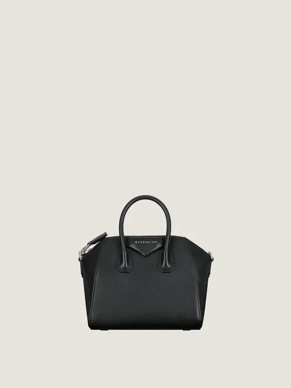 Givenchy Mini Antigona Bag In Grained Leather