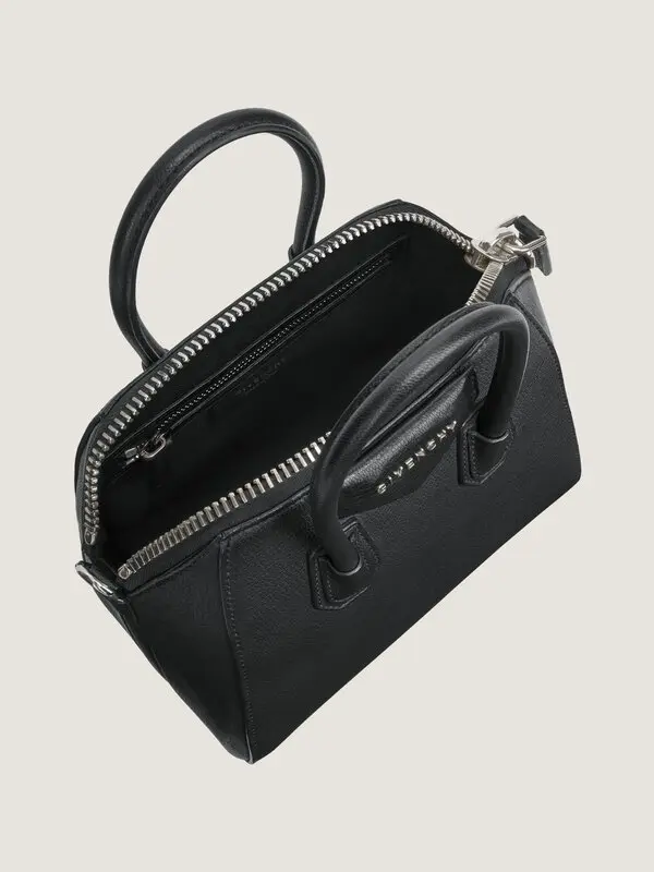 Givenchy Mini Antigona Bag In Grained Leather
