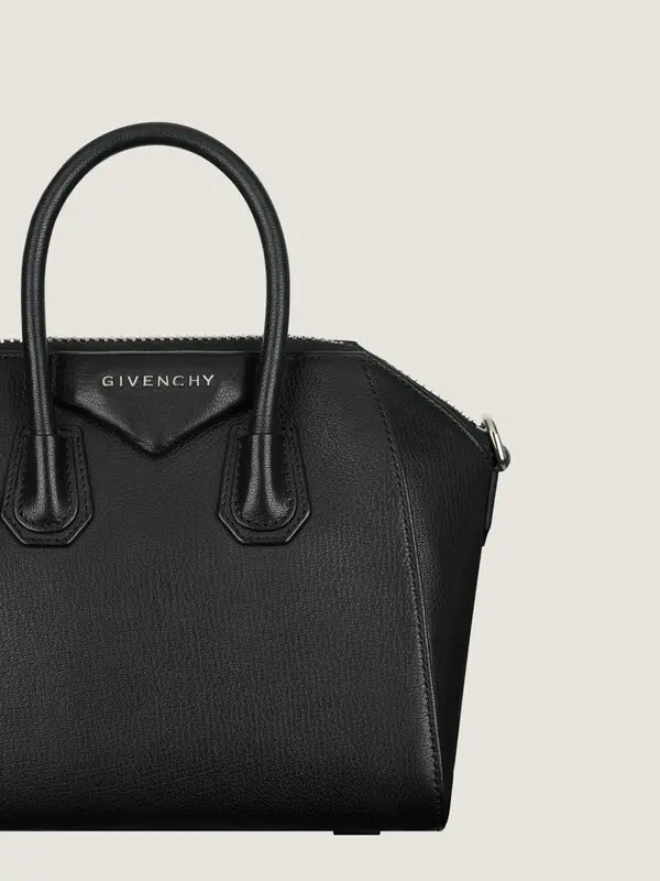 Givenchy Mini Antigona Bag In Grained Leather