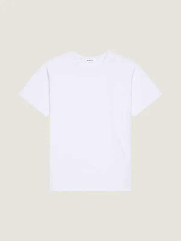 Givenchy T-shirt In Cotton With Stamp Print