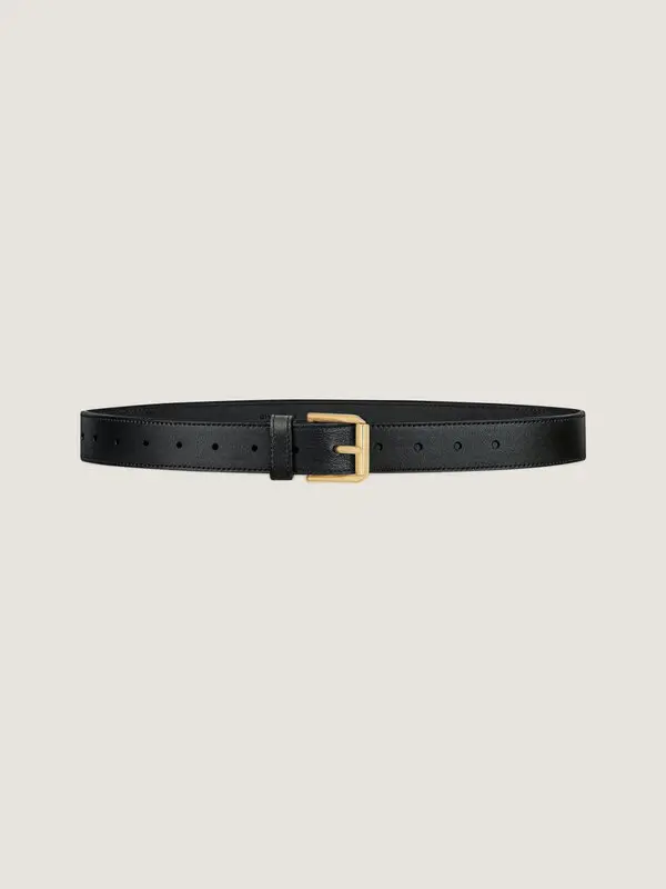 Givenchy Voyou Belt In Leather - Black