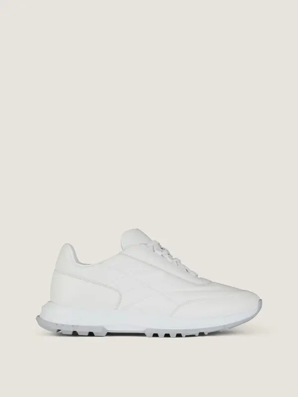 Givenchy Trainers In Shiny Padded Leather - White