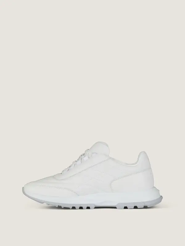 Givenchy Trainers In Shiny Padded Leather - White