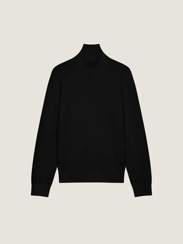 Givenchy Cashmere Knit Turtleneck Sweater - Black