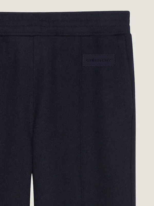 Givenchy Joggers In Wool Cashmere With Patch