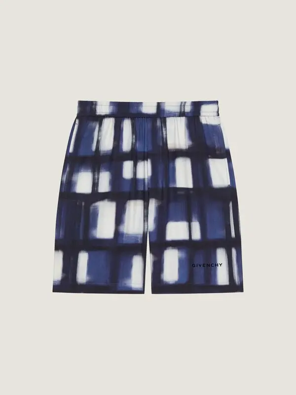Givenchy Afternoon Light Print Bermuda Shorts - Dark Blue