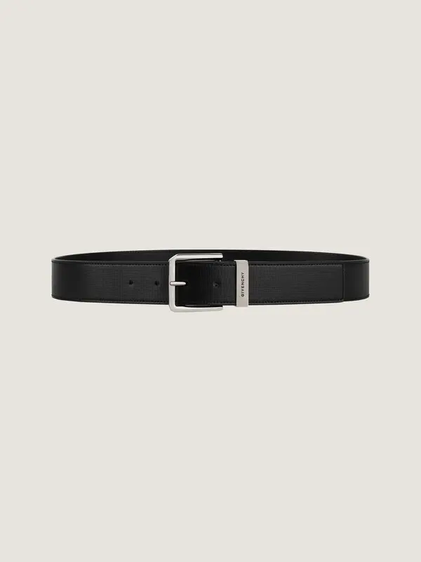 Givenchy Gentleman Belt In 4g Leather - Black