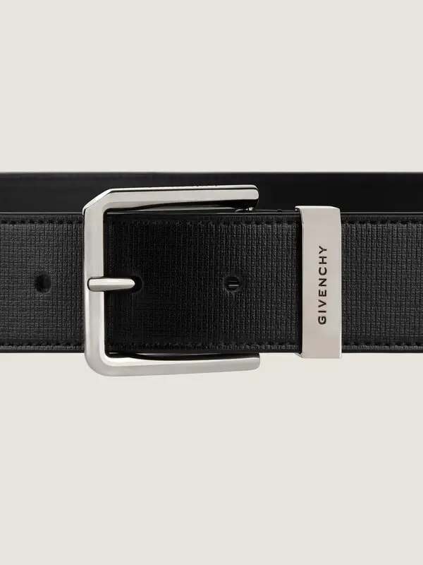 Givenchy Gentleman Belt In 4g Leather - Black