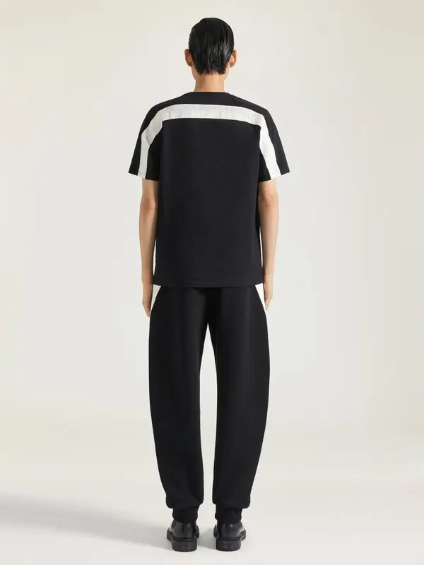Givenchy T-shirt In Cotton With Satin Couture Detail