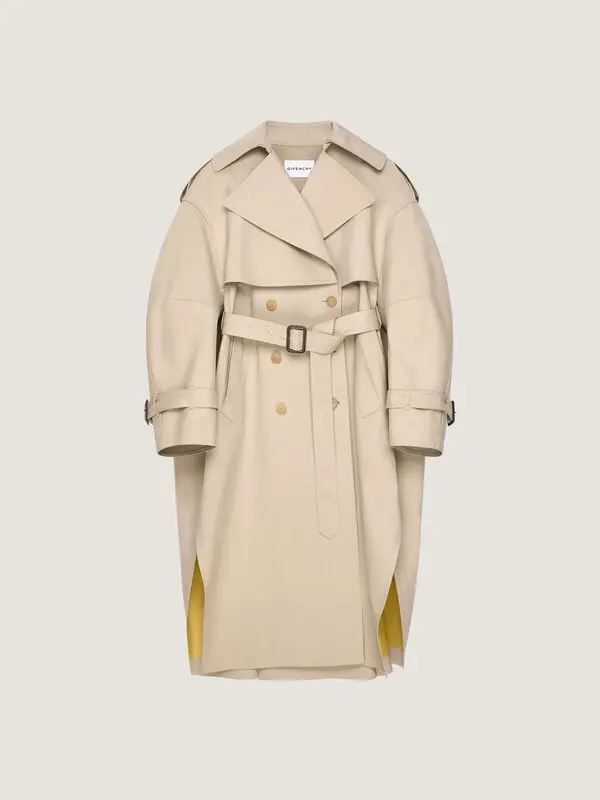 Givenchy Cotton Cocoon Trench Coat