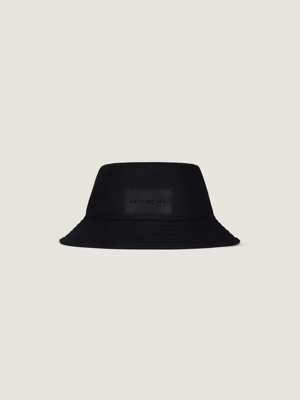 Givenchy Cotton Twill Bucket Hat - Black